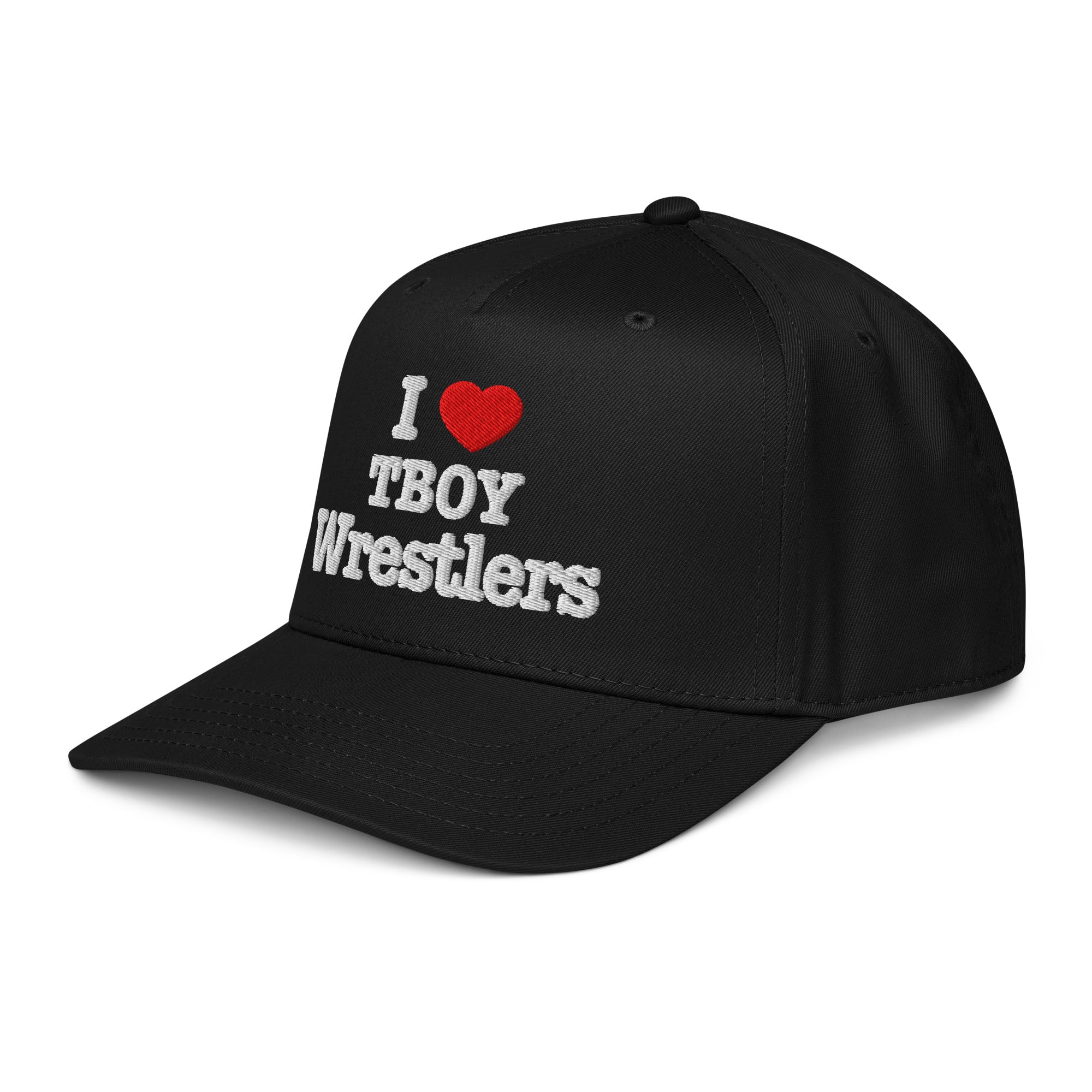 I ️ Tboy Wrestlers Embroidered Hat – Trans Masc Streetwear